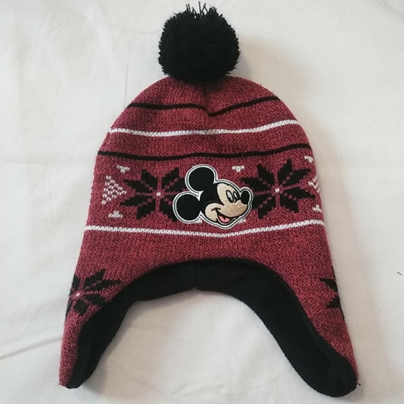 Disney | Accessories | Mickey Mouse Winter Toddler Hat | Poshmark